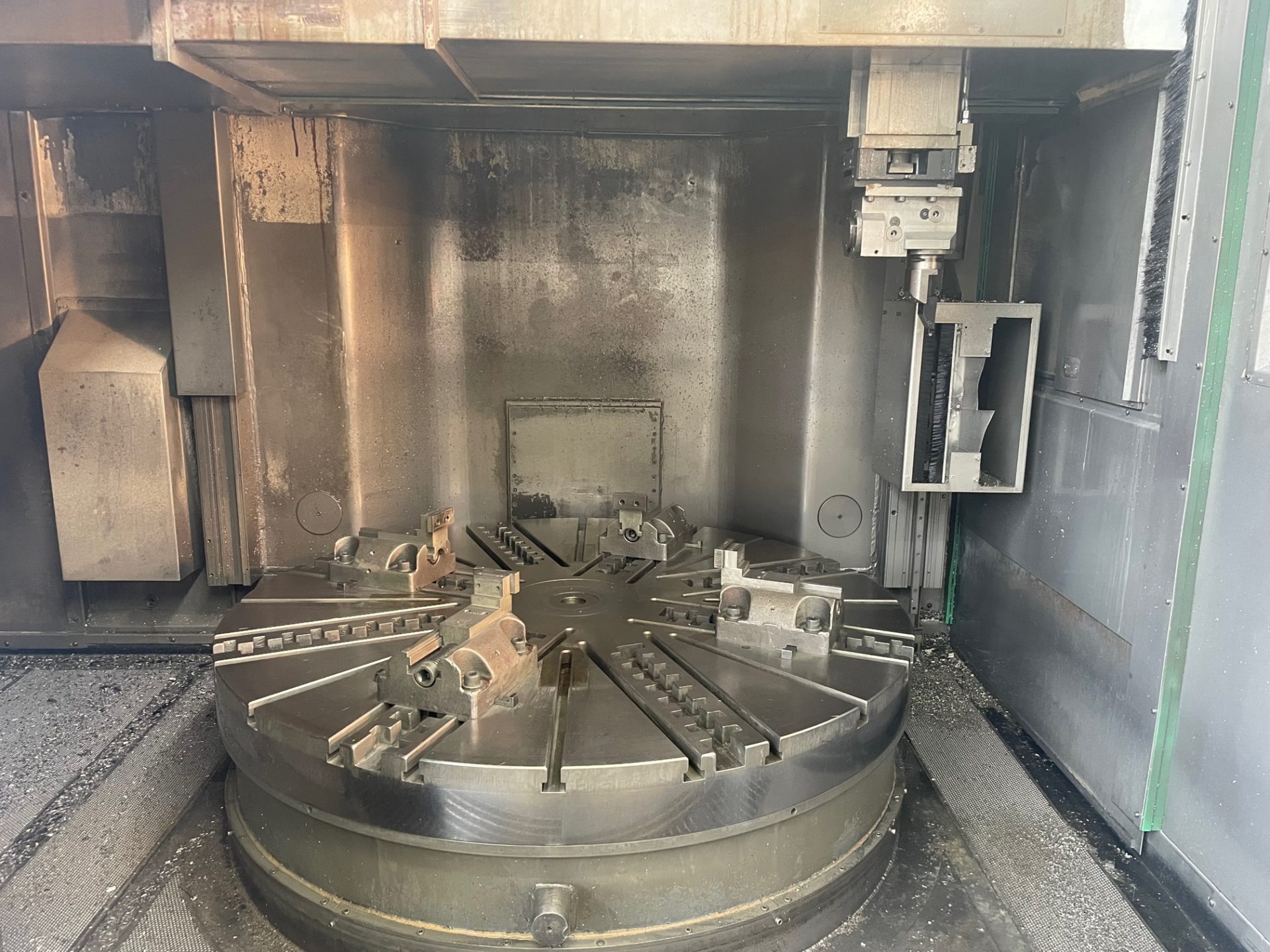 CNC VERTICAL BORER WITH HIGH PRESSURE COOLANT - BERTHIEZ TFM 160 - Axel Machines