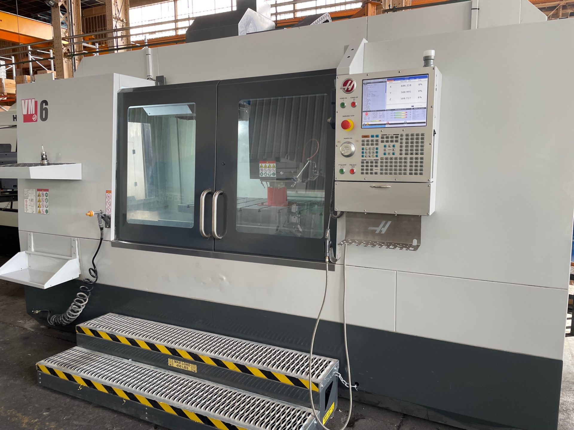 3 axis Vertical Machining Center HAAS VM 6 - Axel Machines