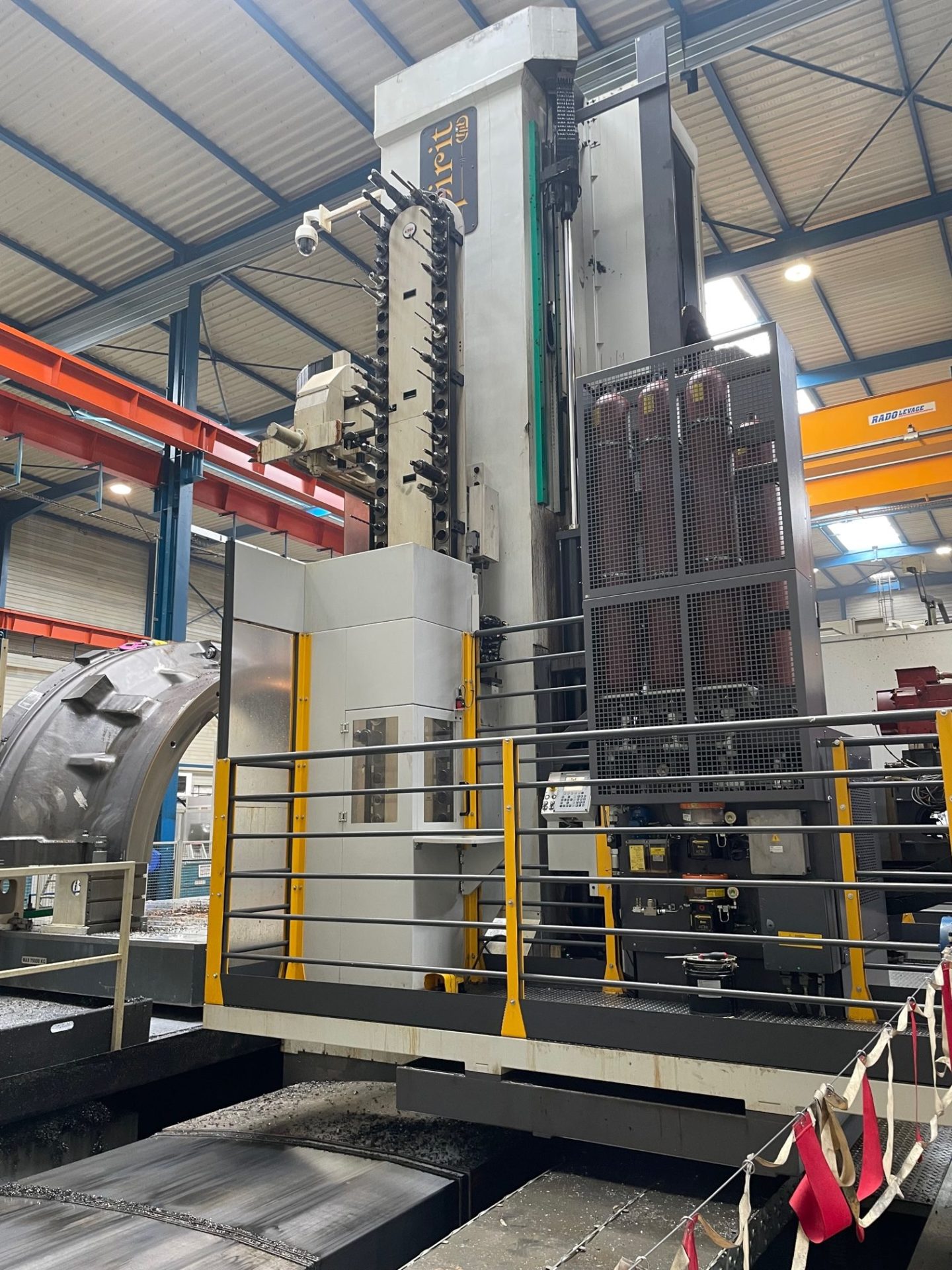 CNC RAM TYPE FLOOR BORING / MILLING - FPT - SPIRIT 250 - Axel Machines