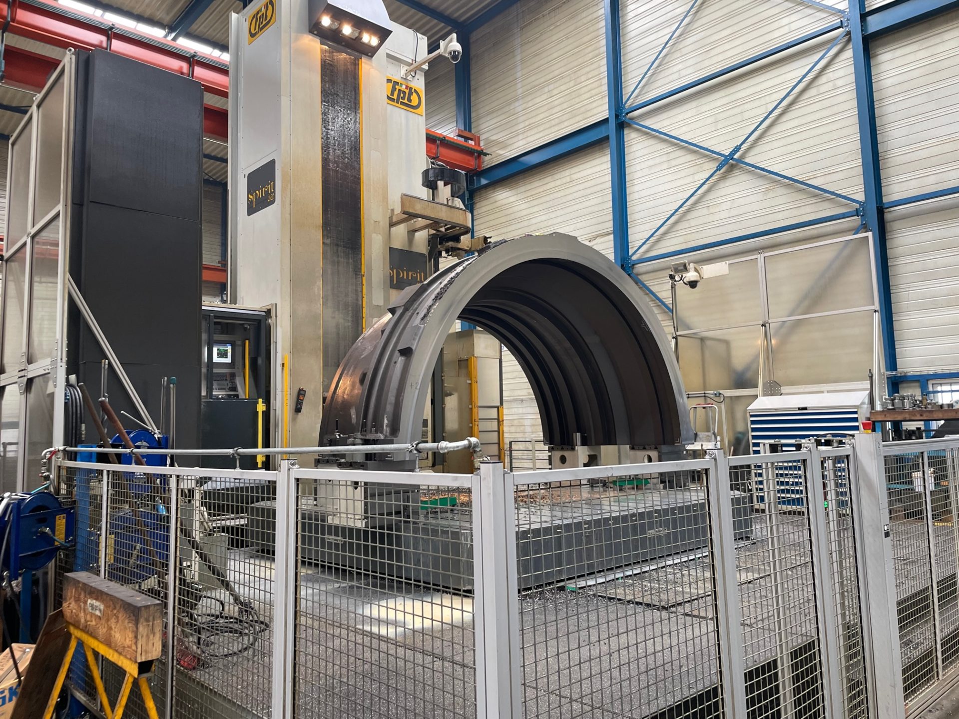 CNC RAM TYPE FLOOR BORING / MILLING - FPT - SPIRIT 250 - Axel Machines