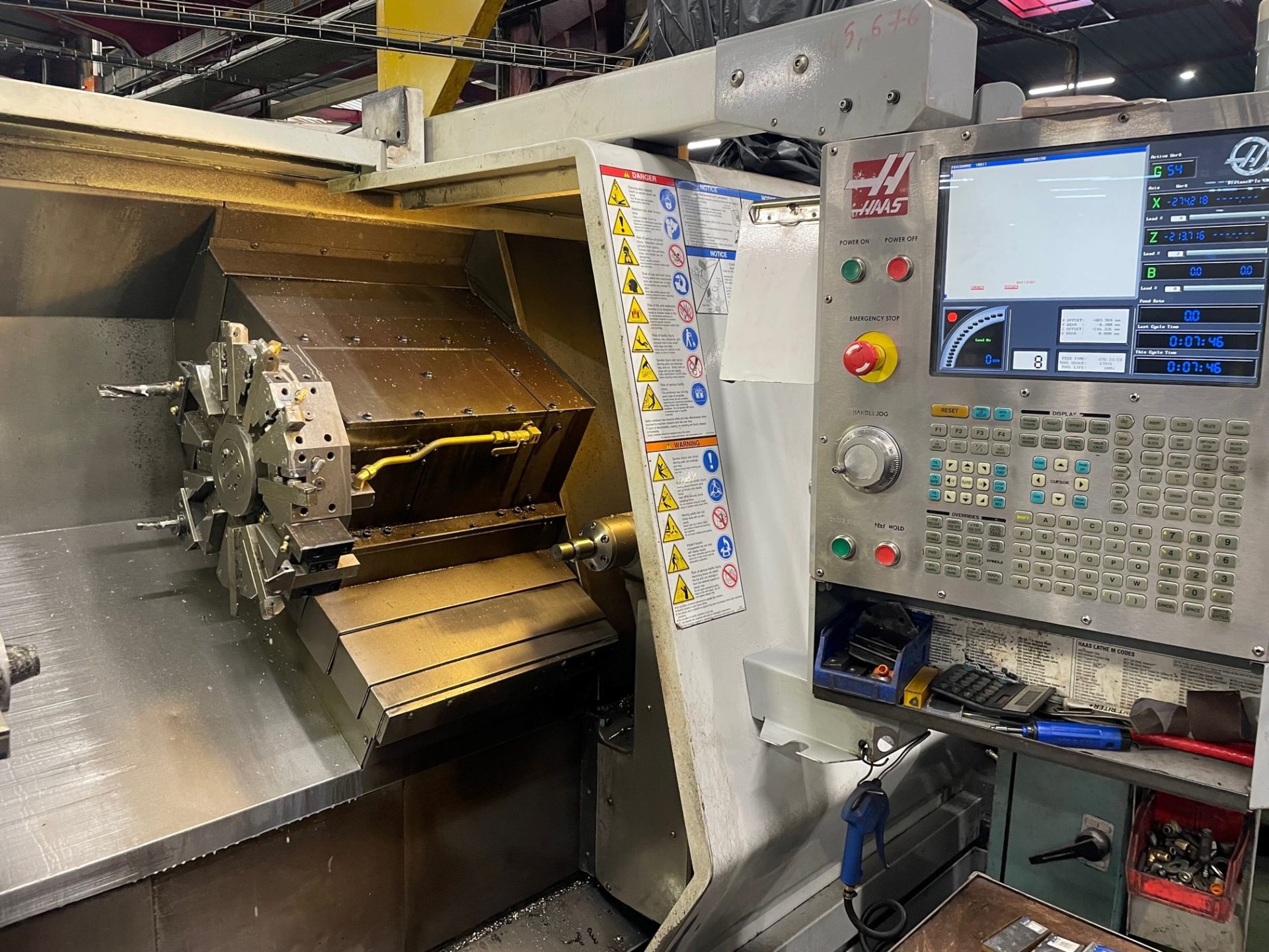 CNC LATHE - HAAS SL-30TBHE - Axel Machines