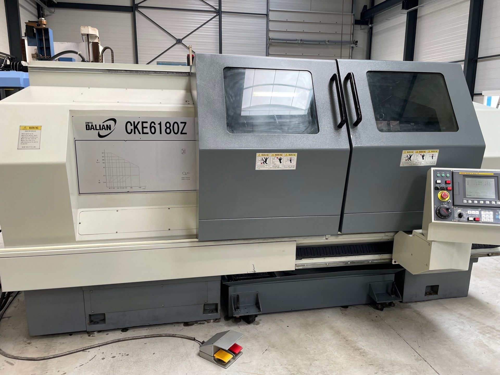 CNC LATHE - DMTG - CKE 6180 Z - Axel Machines
