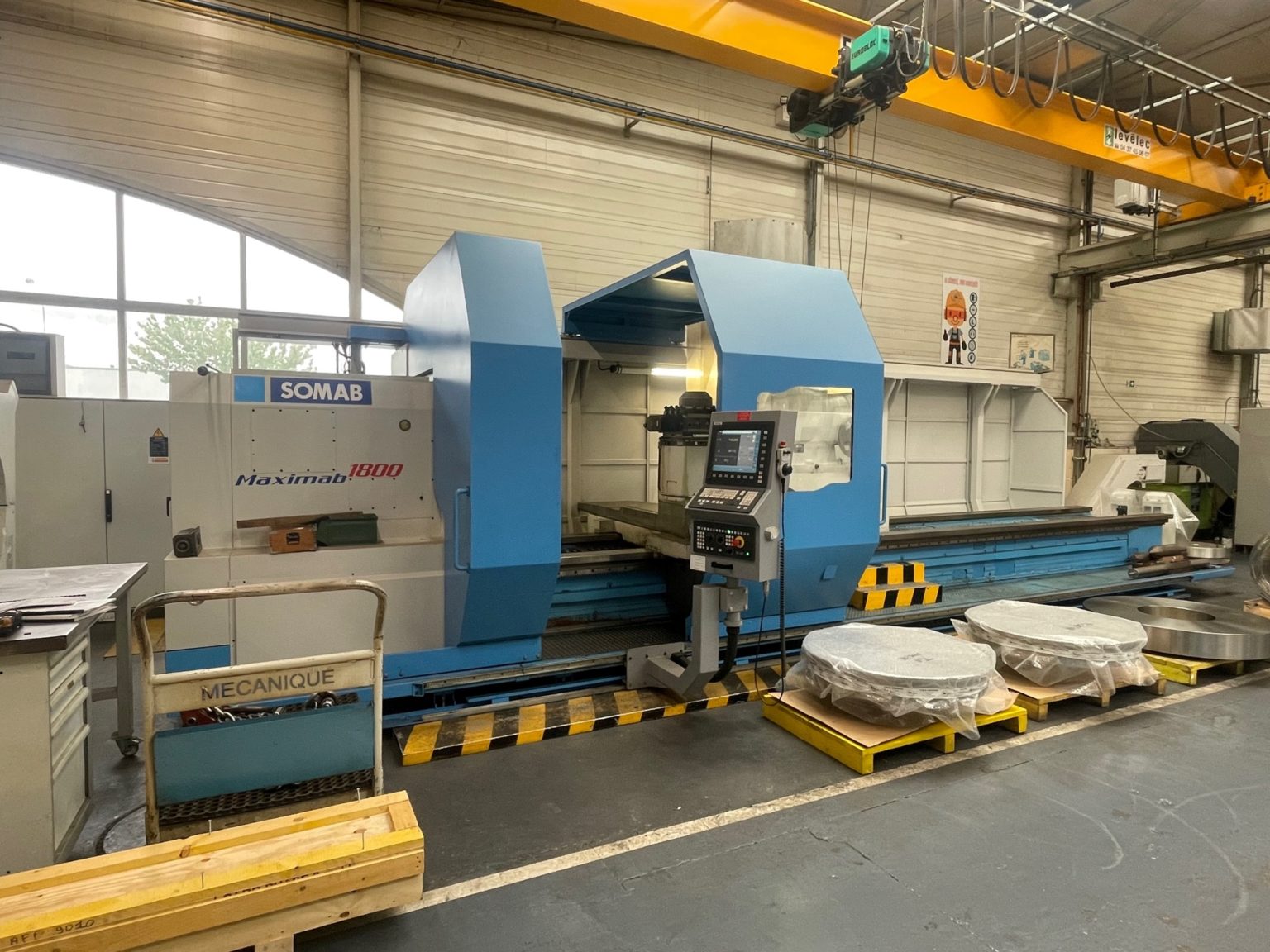 Machines outils lourdes de réemploi - Axel Machine