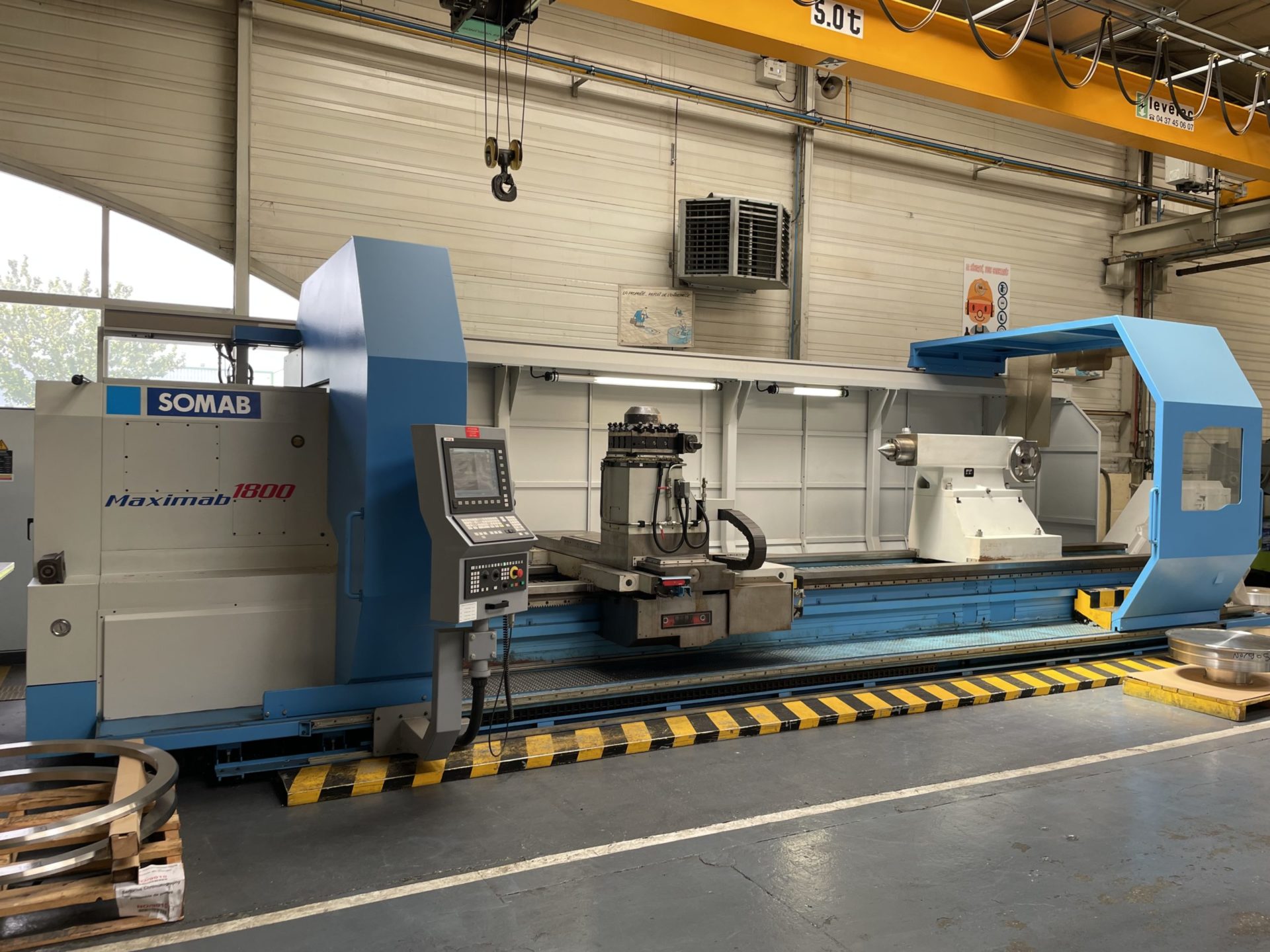 CNC LATHE - SOMAB - MAXIMAB S1800 - Axel Machines