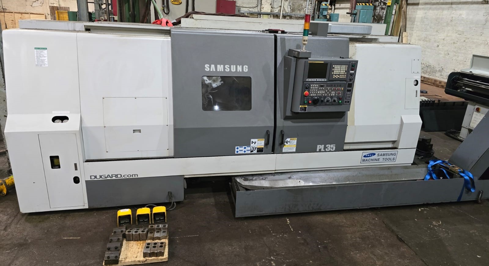 2 AXES SLANT BED CNC LATHE - SAMSUNG - PL-35A/1500