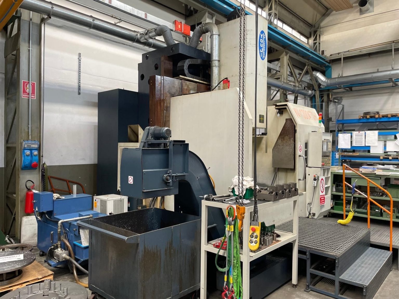 CNC VERTICAL BORER - 3 axes - YOUJI - YV1200 ATC+C - Axel Machines